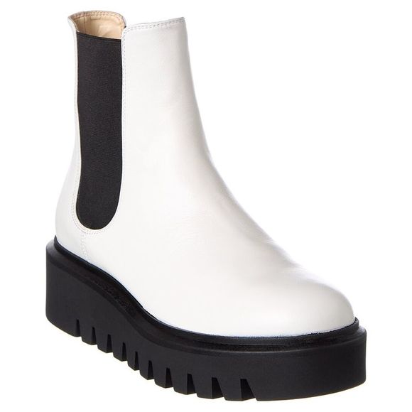 Stuart Weitzman | Shoes | Stuart Weitzman Chalet Lug Leather Chelsea ...